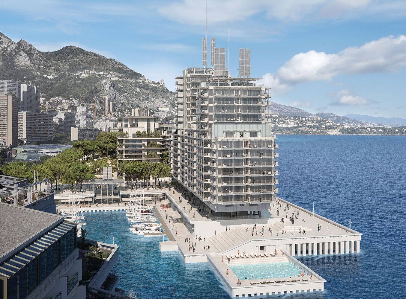 On connaît les noms des futures rues de l'extension en mer à Monaco ...