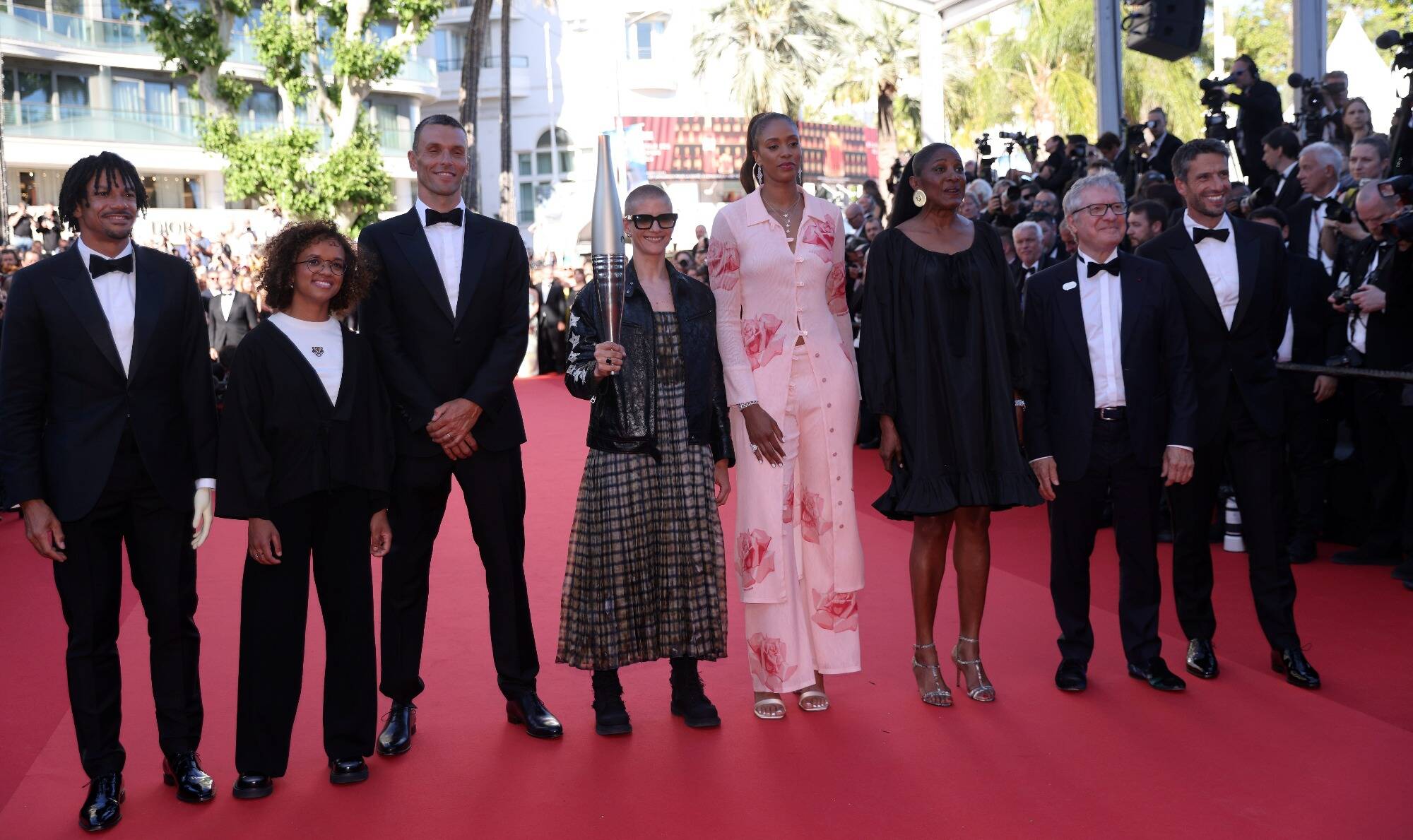 Festival de Cannes: les images historiques du passage de la flamme ...