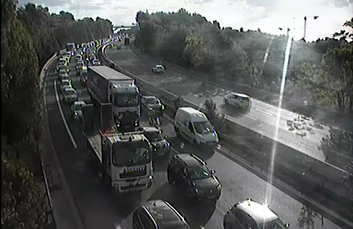 Un Accident Crée D énormes Perturbations Sur L A8 Ce Mardi Matin Nice