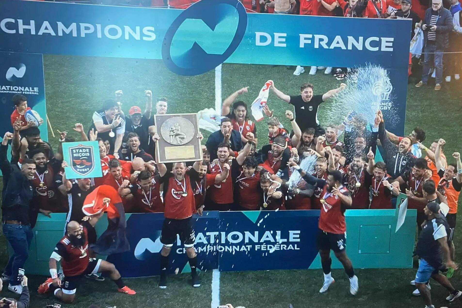 Rugby: Sacré champion de France, le Stade Niçois monte en Pro D2 - Nice ...