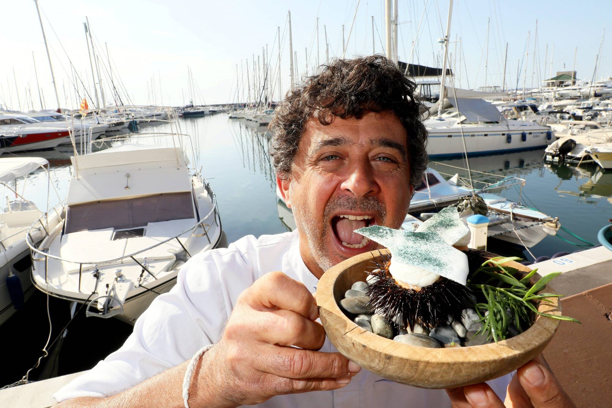 L’oursin en dessert à Golfe-Juan, Mathieu Allinei l‘a fait et Pierre ...