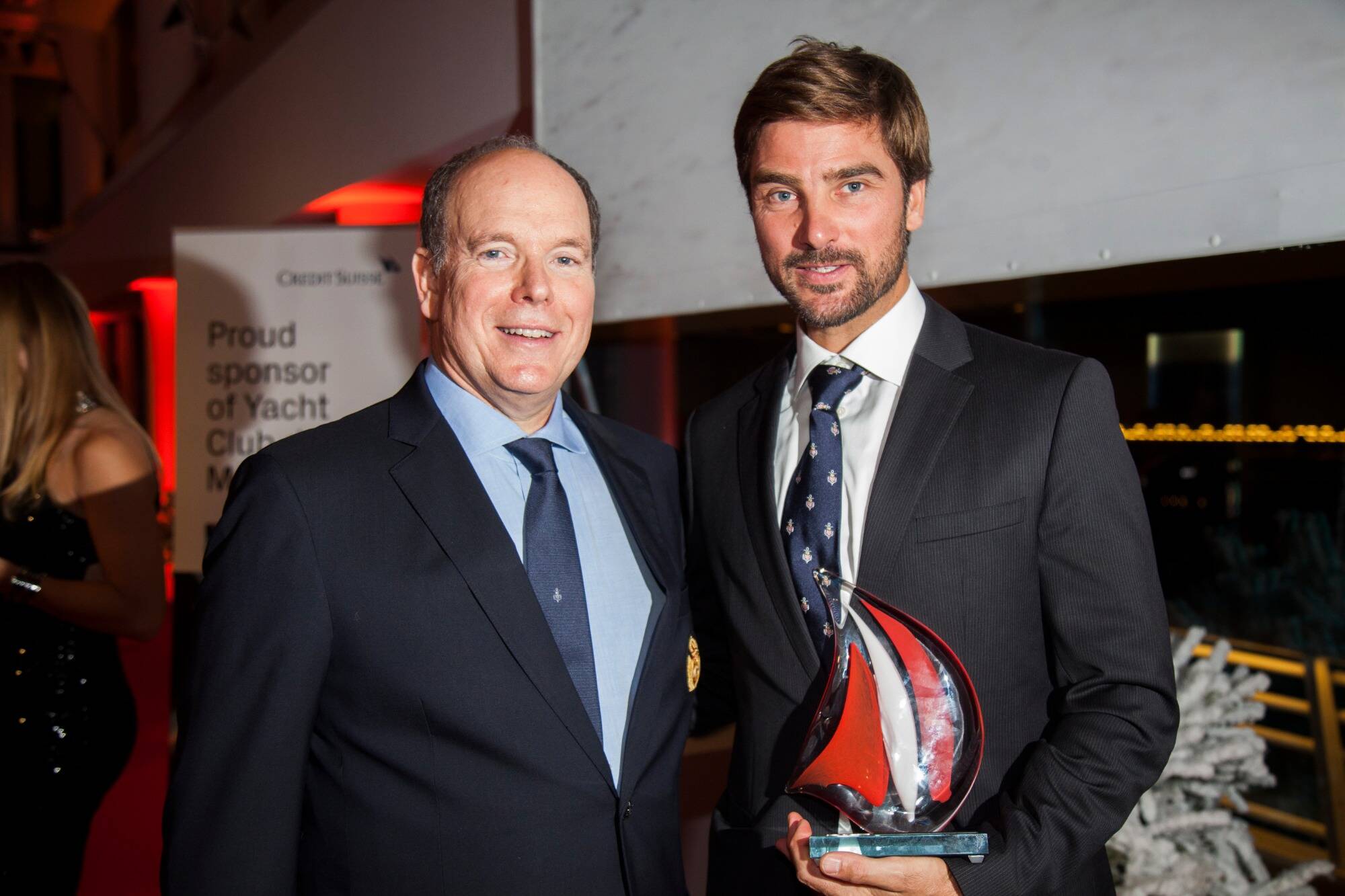 Le prince Albert II et Boris Herrmann incitent le monde à prendre soin ...