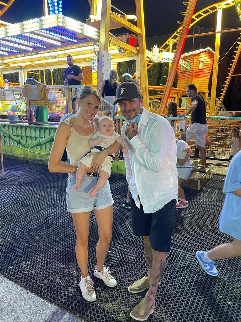 La sortie en famille de David Beckham à l'Azur Park de Gassin - Nice-Matin