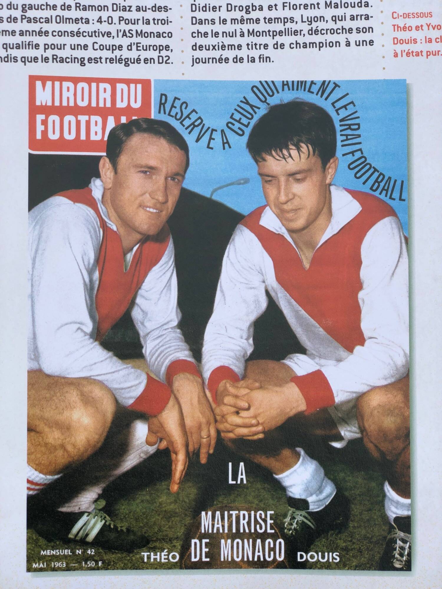 Passé par l'AS Monaco et Cannes, l'ex-footballeur Yvon Douis est décédé ...