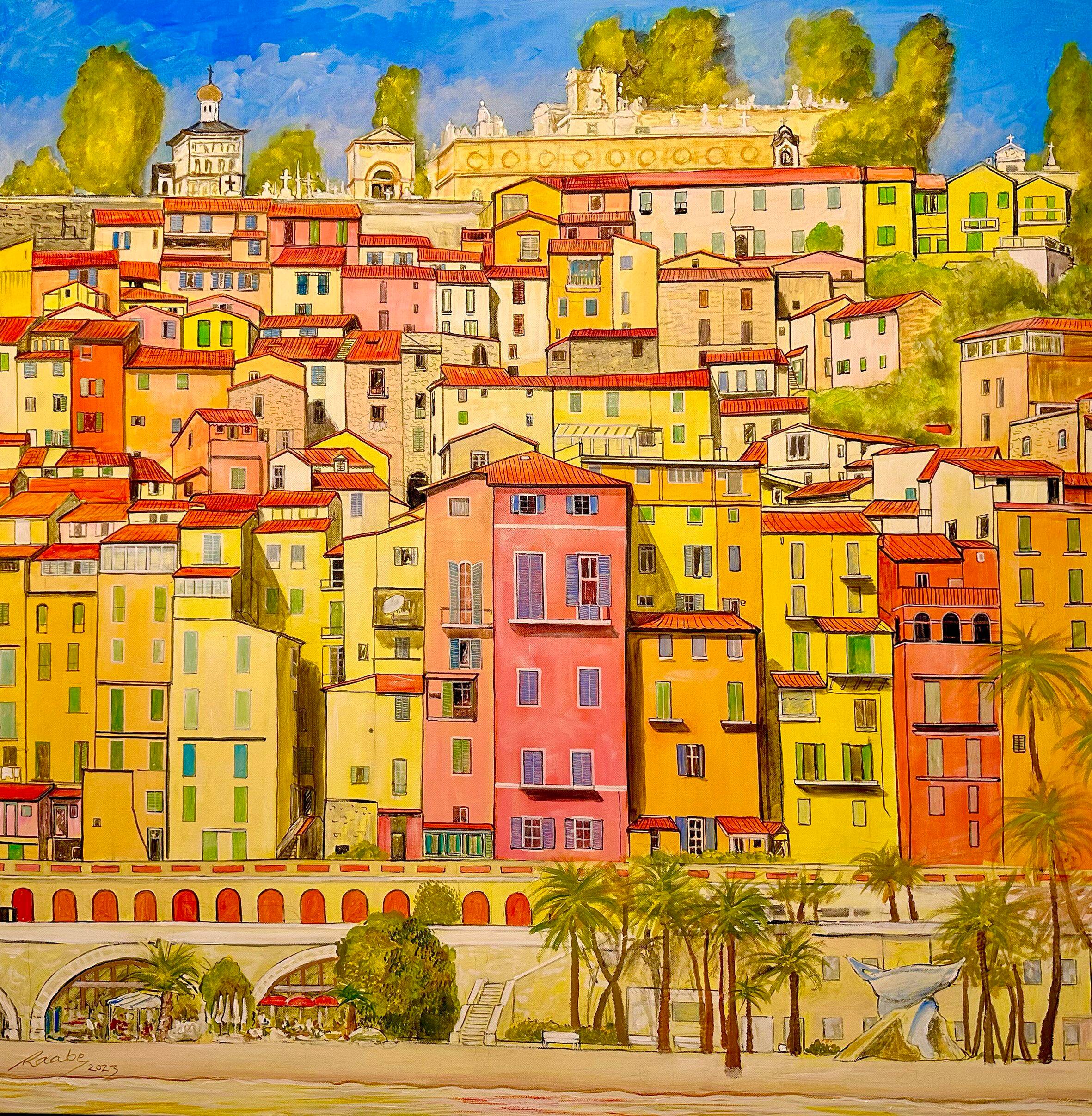 Découvrez Jürgen Raabe, le peintre allemand qui aimait Menton - Nice-Matin