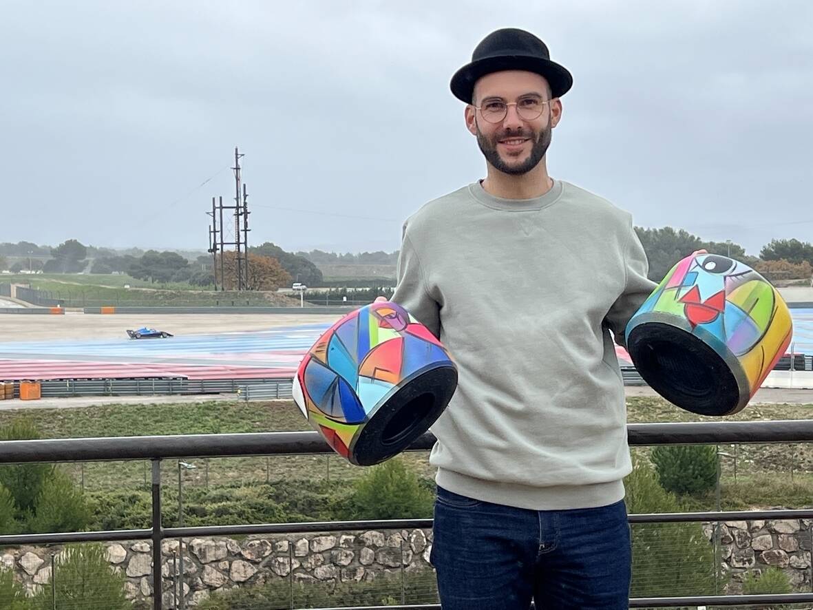 L'artiste Julien Raynaud signe de nouvelles peintures murales au ...