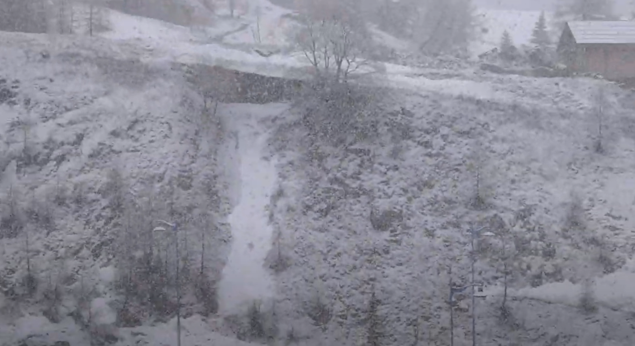 Importantes chutes de neige à Isola 2000, découvrez les images - Var-Matin