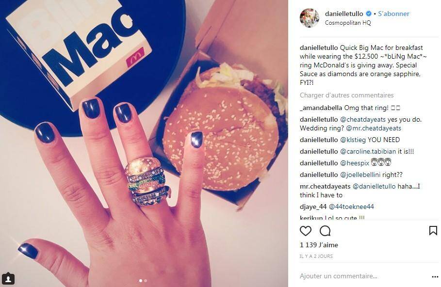 McDonald's lance un concours pour vous faire gagner une bague Big Mac ...