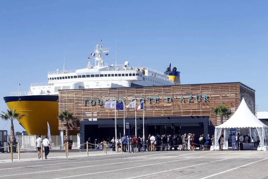 Toulon : le terminal passager officiellement inauguré - Var-Matin