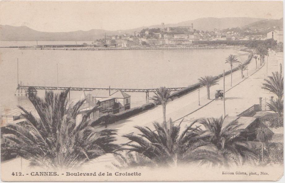 Voici à quoi ressemblait la Croisette en 1904 - Nice-Matin