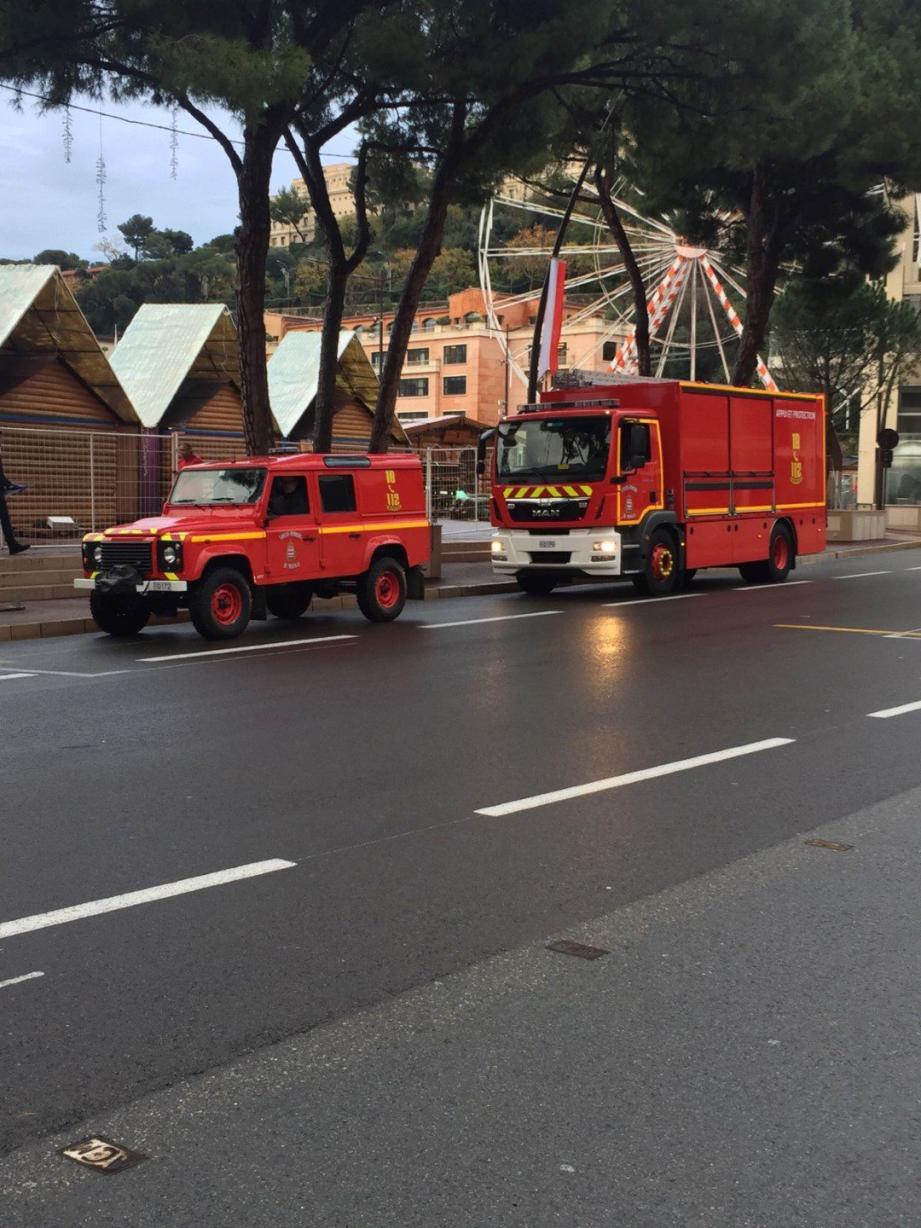 Les sapeurs-pompiers de Monaco en renfort dans les Alpes-Maritimes ...