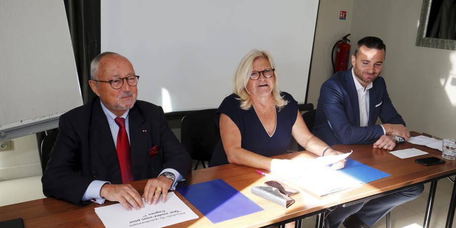 Piret et Schmitt lancent leur campagne contre Nègre - Nice-Matin