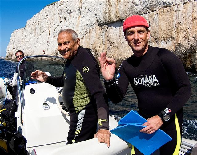 La dernière plongée d'Albert Falco, capitaine de La Calypso - Nice-Matin