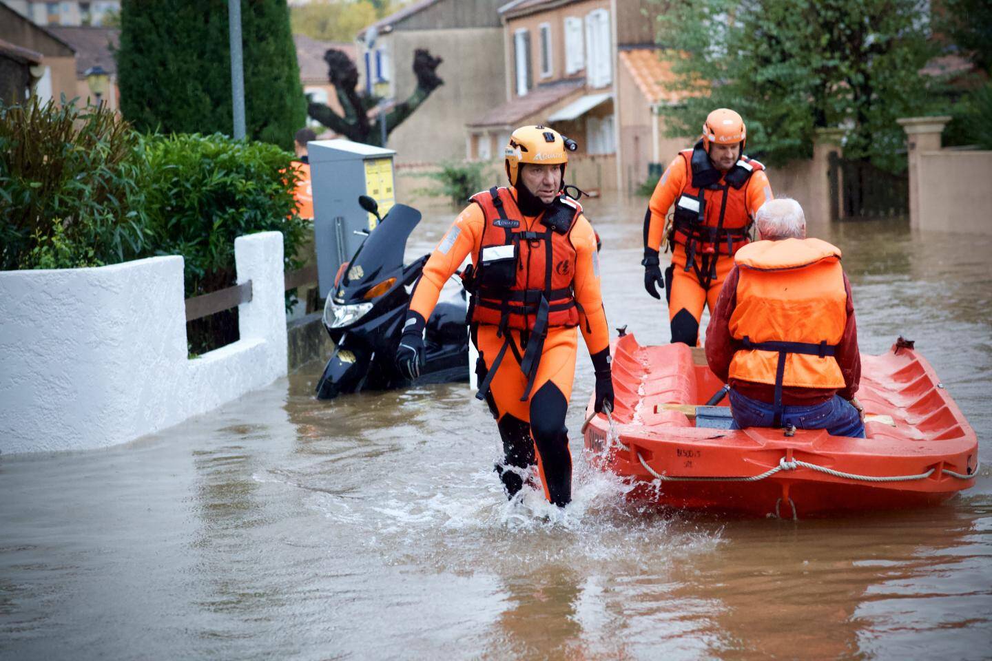 PHOTOS. Inondations, sauvetages, décrues... les images des intempéries ...