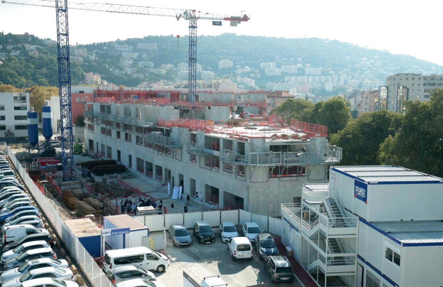 Ce parking de Nice-Est sera bientôt transformé en un jardin de 3.800 m2 ...