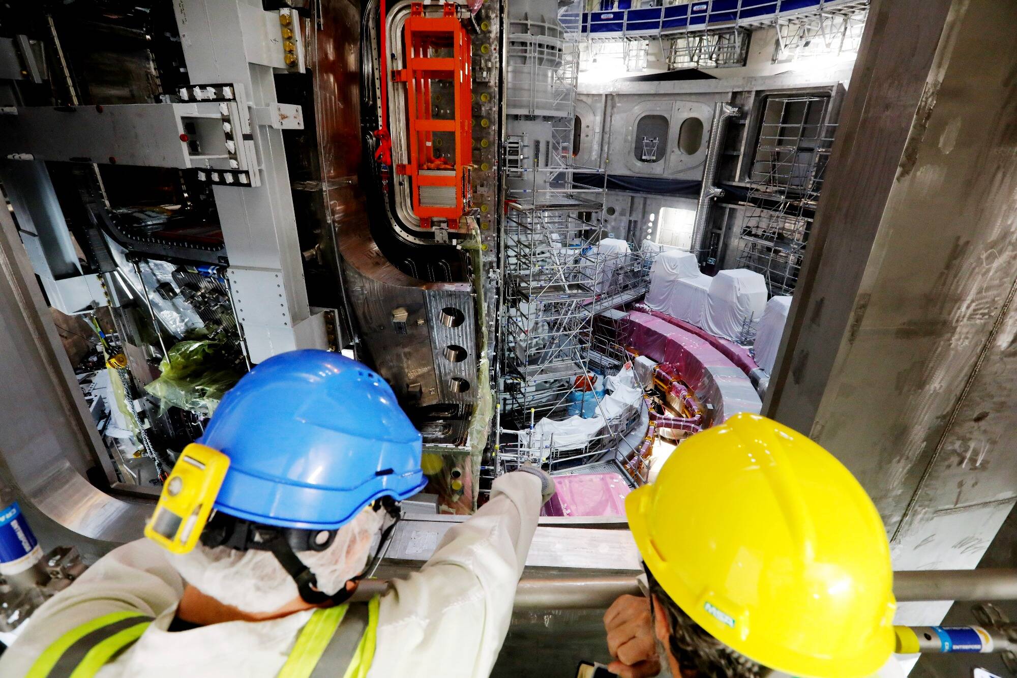 Fusion nucléaire: on a visité le chantier hors norme d'ITER dans les Bouches-du-Rhône - Nice-Matin