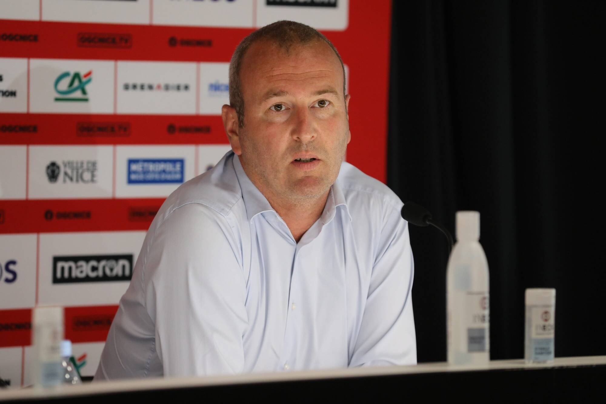 Le directeur du football de l'OGC Nice Julien Fournier évoque le ...