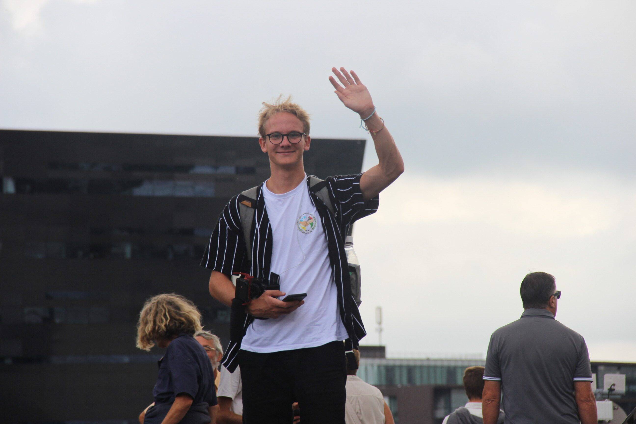 Victor étudiant en journalisme à l'IUT de Cannes, s'est lancé dans une ...