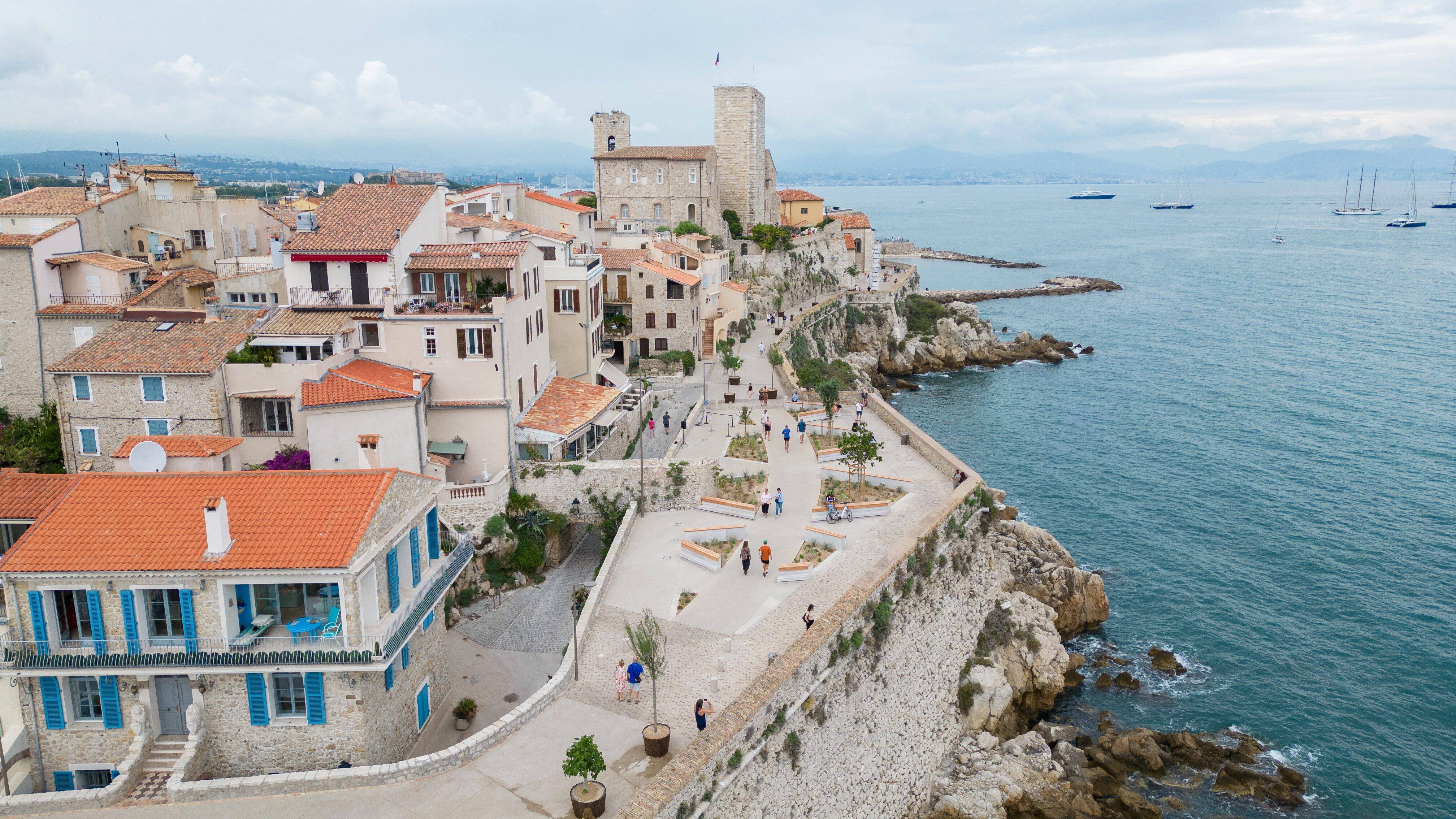 "C’est magnifique", voici à quoi ressemblent les remparts d’Antibes ...