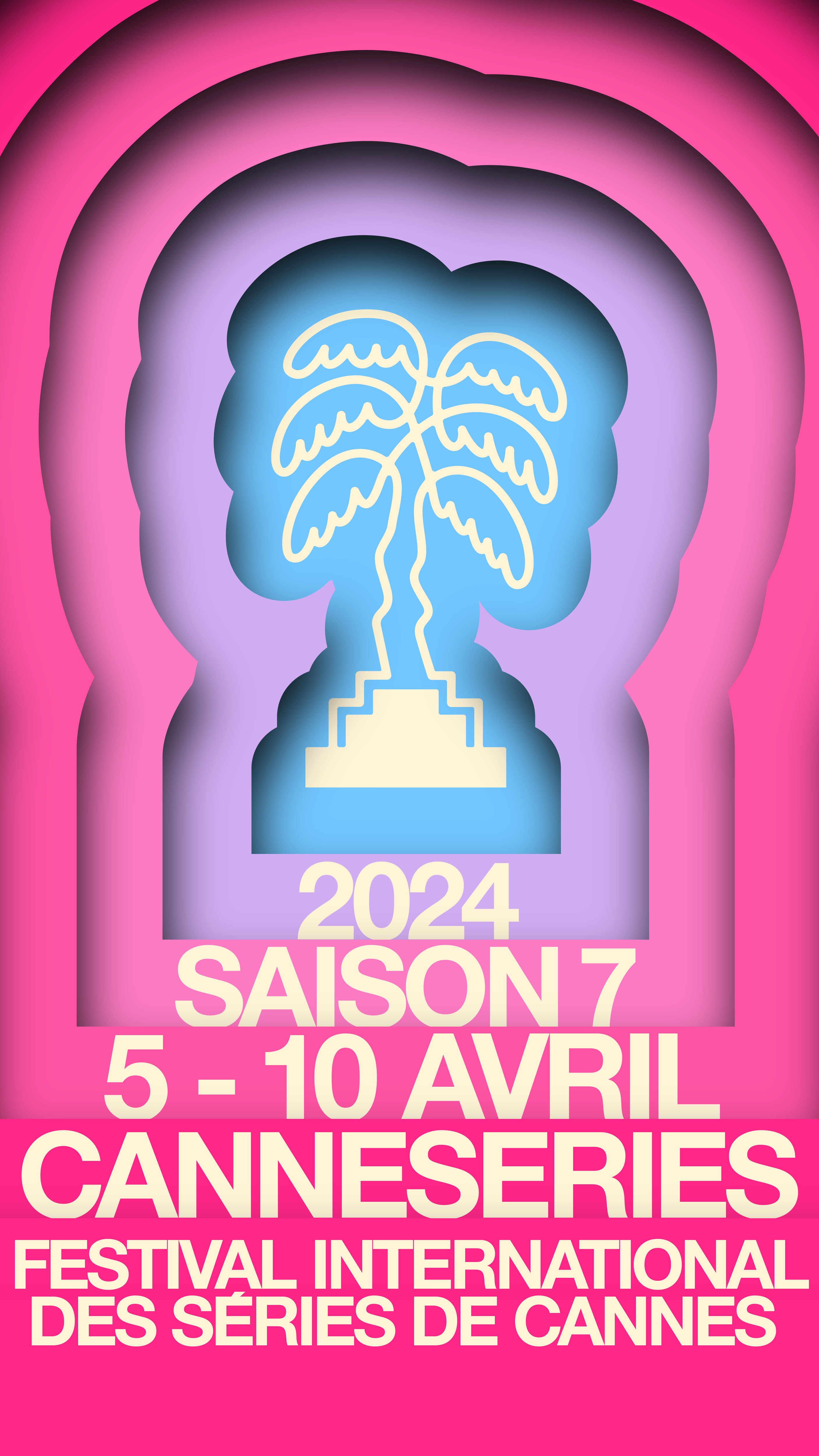 Canneseries 2024, l’affiche officielle présentée - Var-Matin