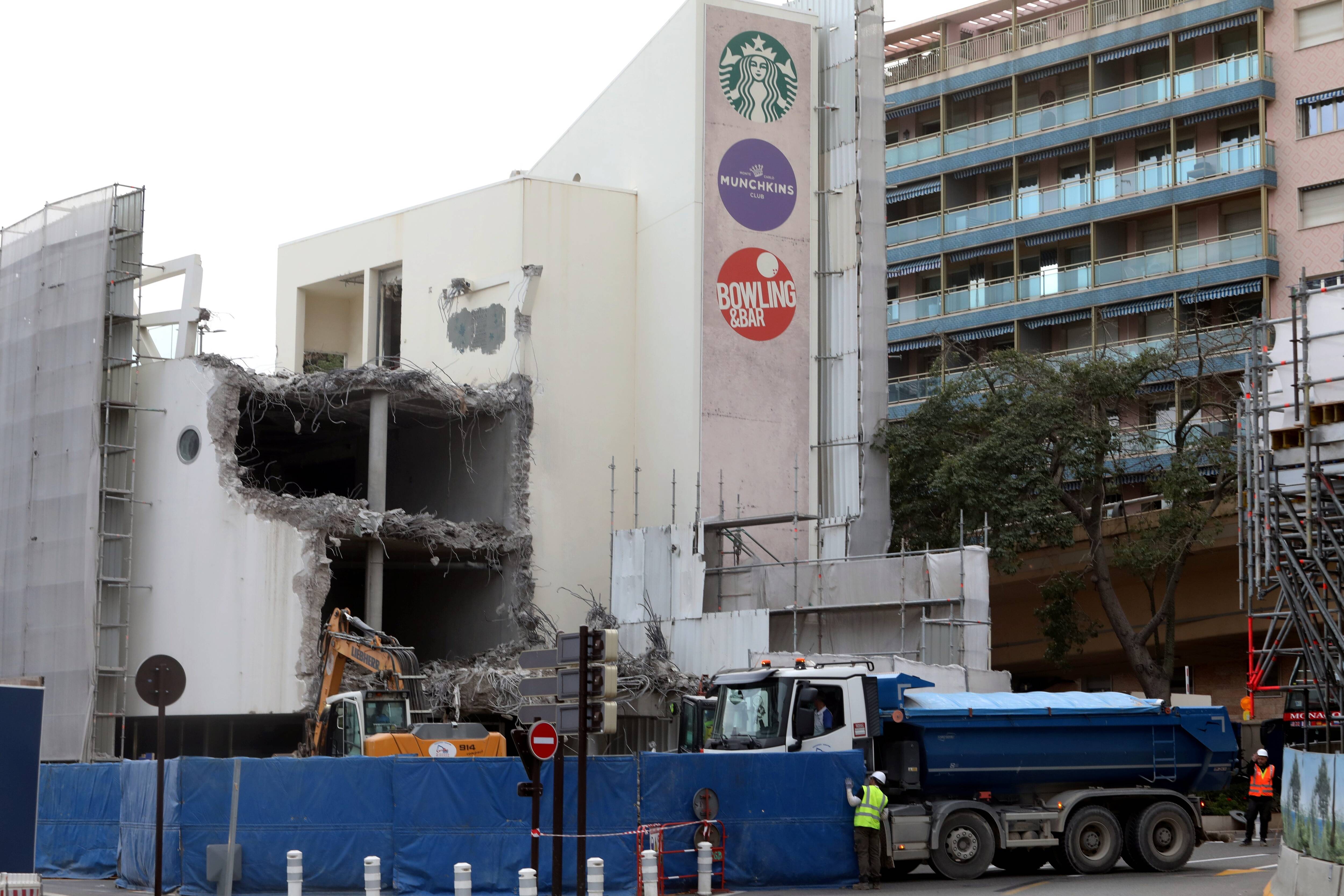 La démolition du Ni-Box a repris à Monaco, quel projet sera implanté à ...