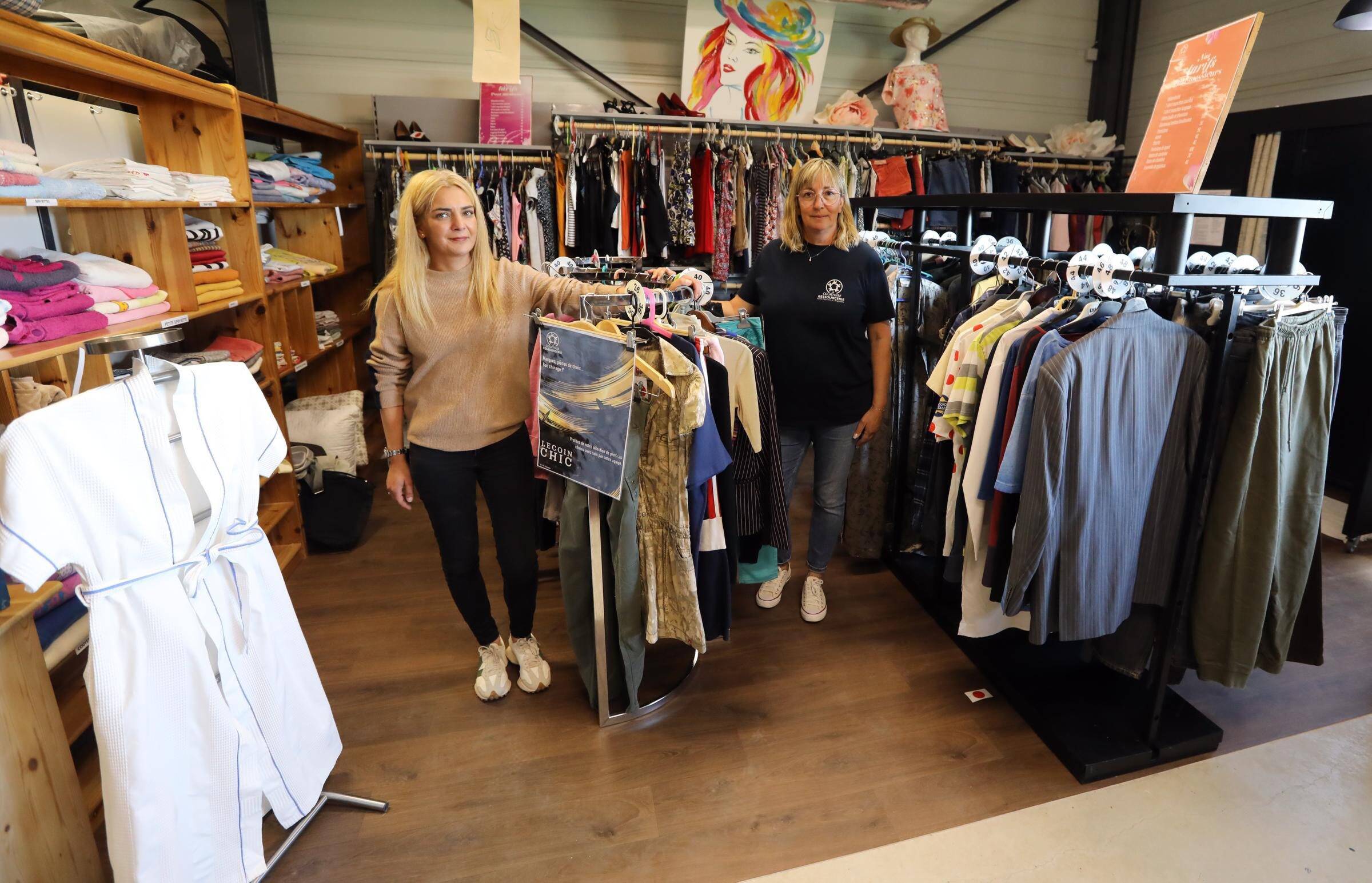 La Courtoise se lance dans le textile avec sa friperie - Nice-Matin