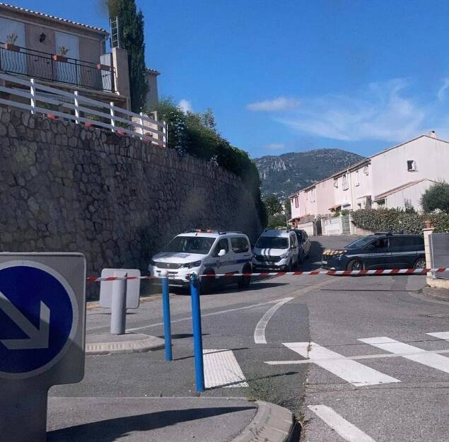 Un petit engin explosif retrouvé accroché à un poteau à Carros - Var-Matin