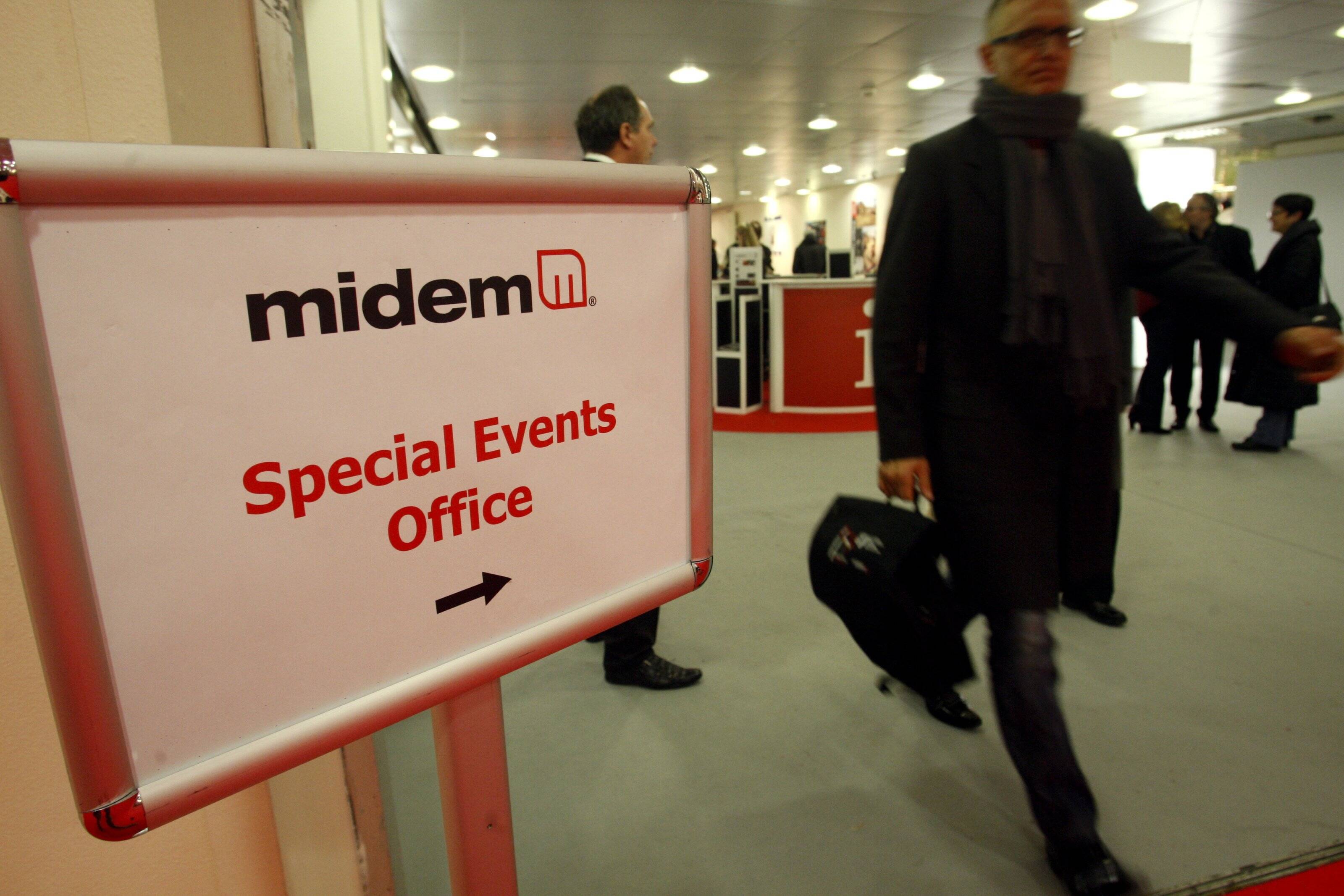 Le Marché international du disque et de l’édition musicale (Midem) n ...
