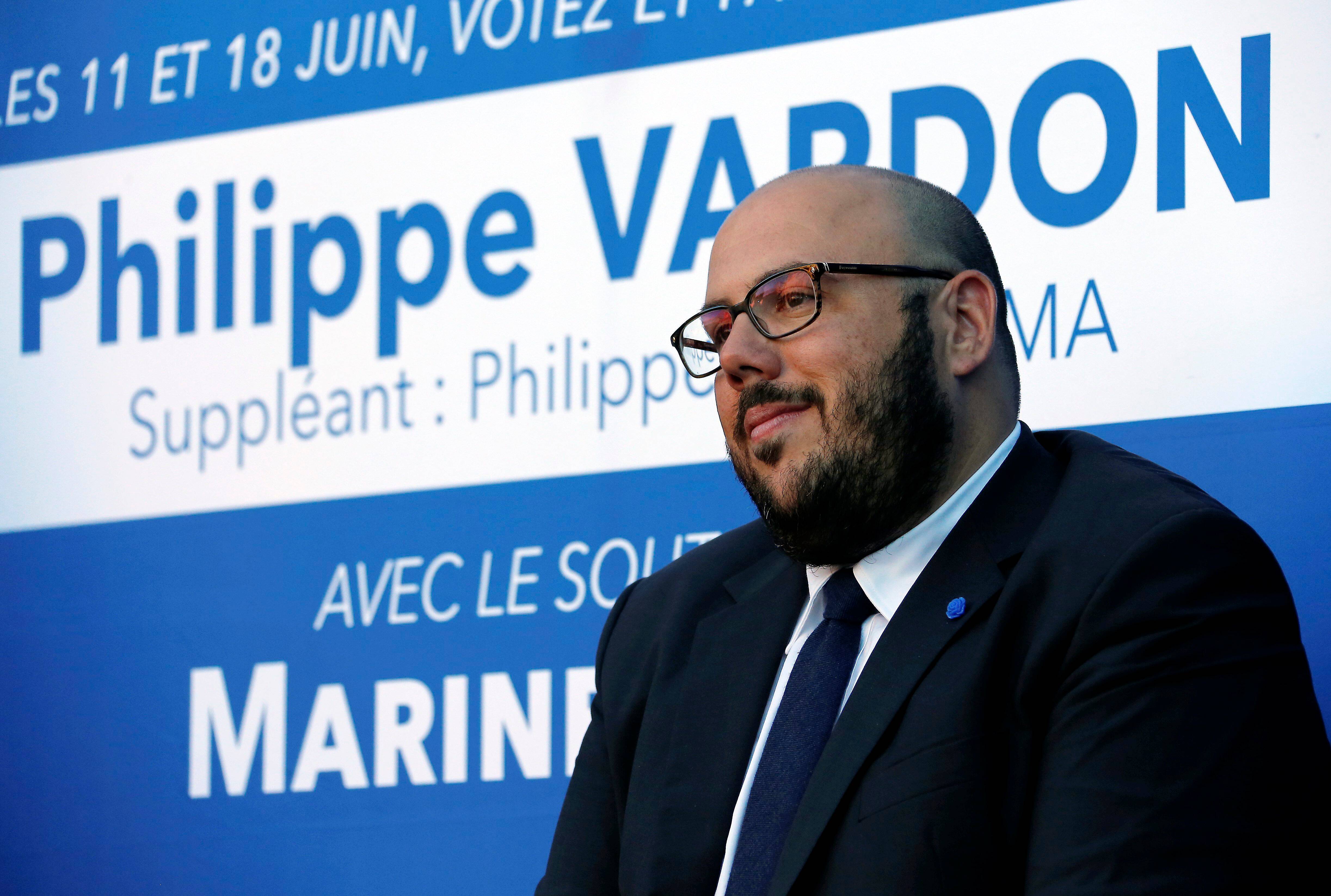 "Contre le système Macron et la menace Mélenchon": Philippe Vardon ...