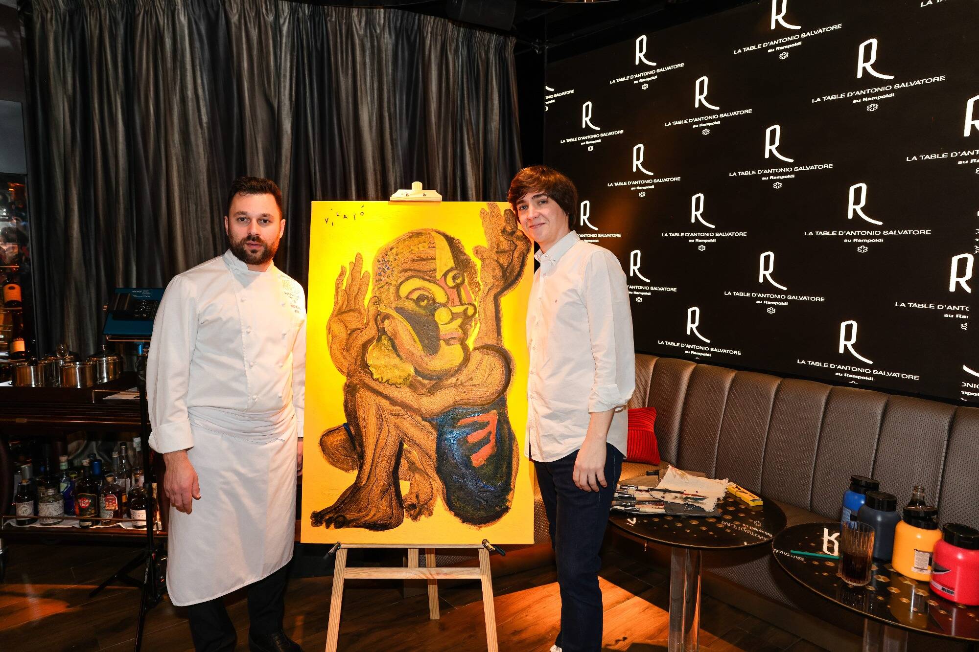 Des fourneaux aux tableaux, au Rampoldi à Monaco - Nice-Matin