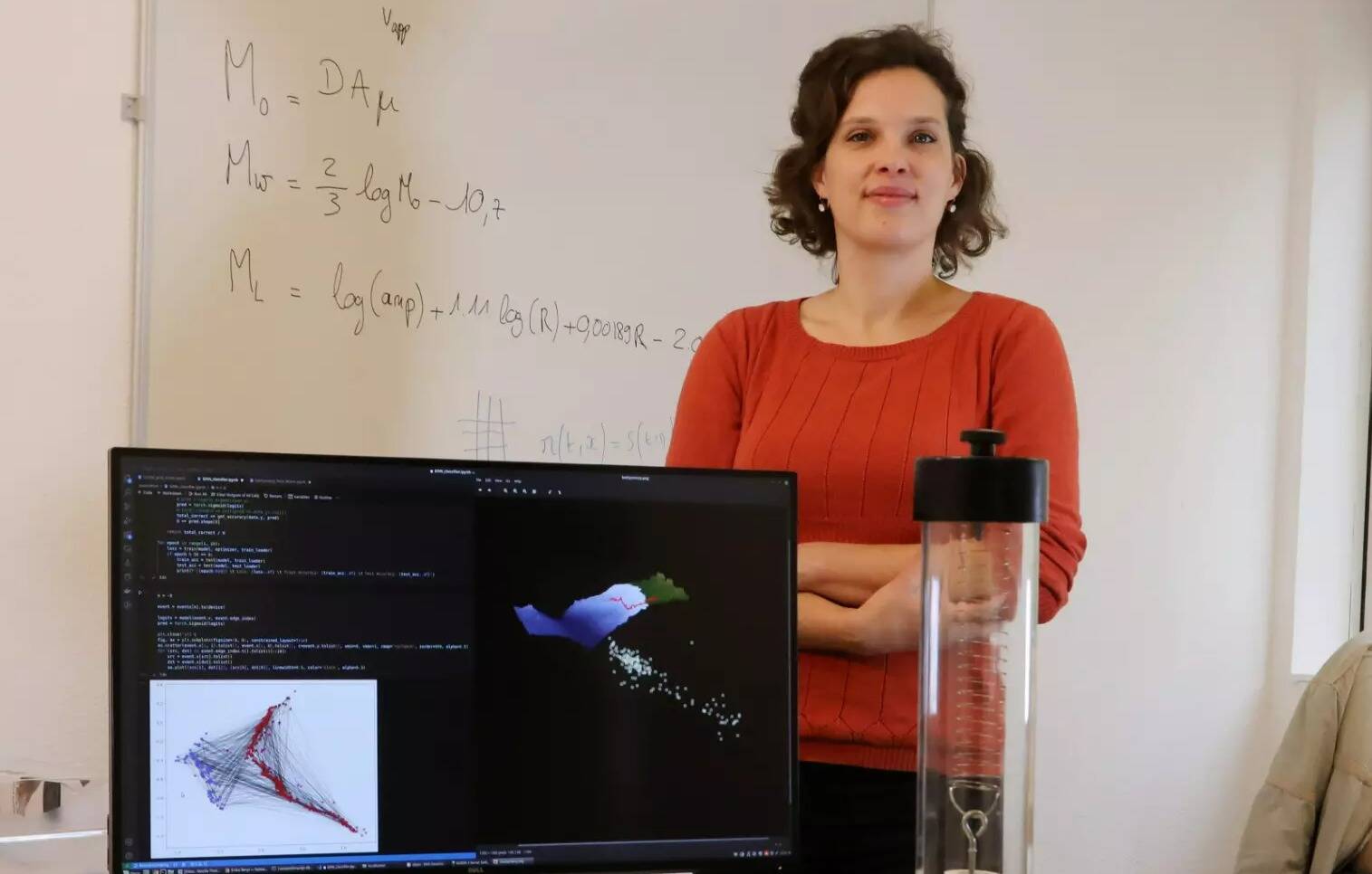 Diane Rivet débusque les séismes grâce à… la fibre! - Nice-Matin