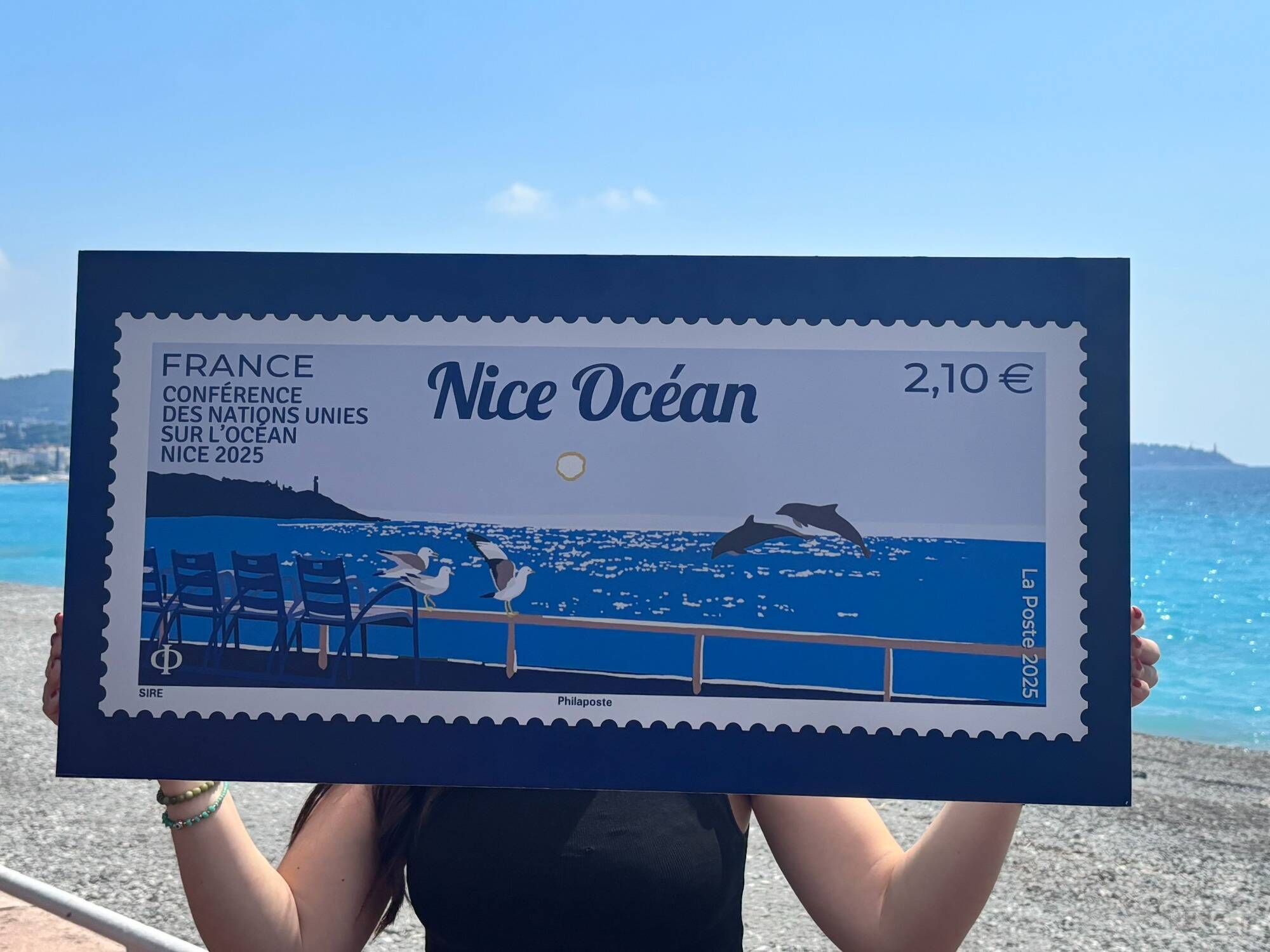 La Poste crée spécialement un timbre pour le Sommet de l’Océan à Nice ...